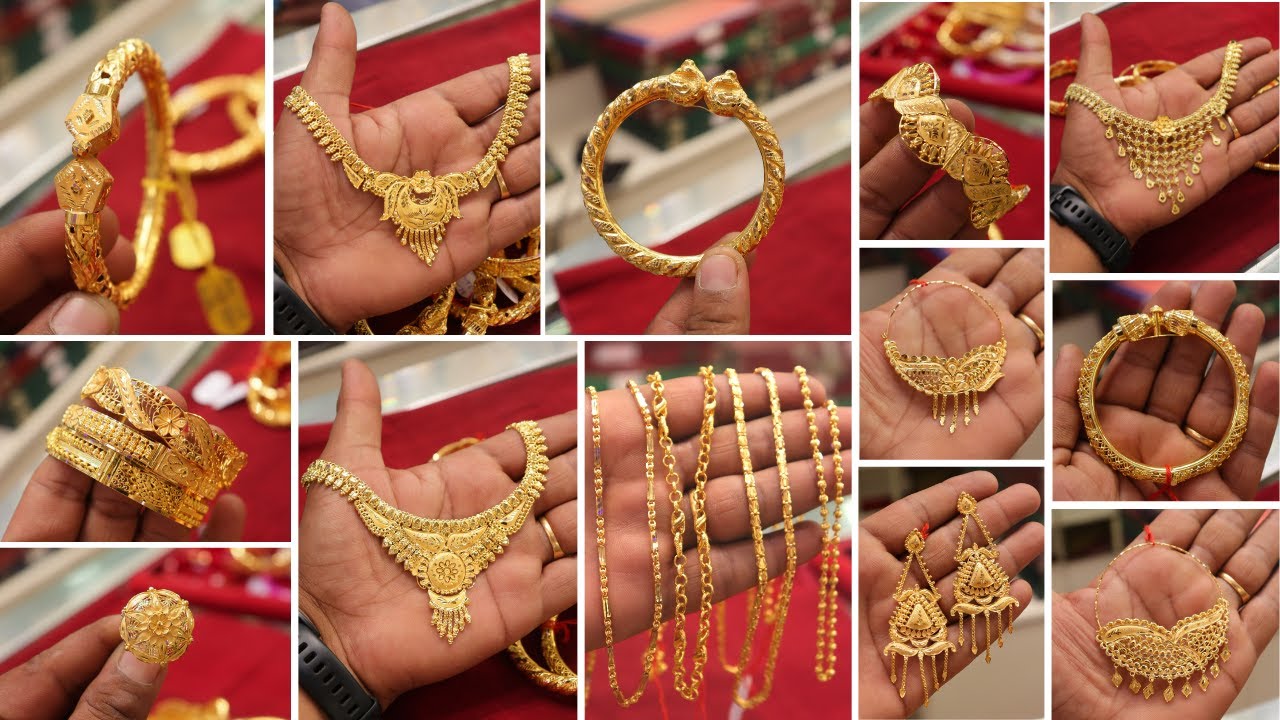 From 2 Gram Gold Earring/Ring/Necklace/Chain/Bala/Chur And Nathiya ...