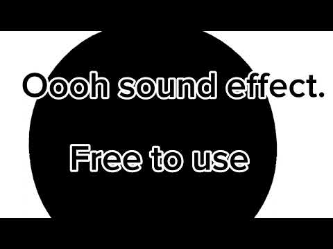 Oooh sound effect (Free to use)