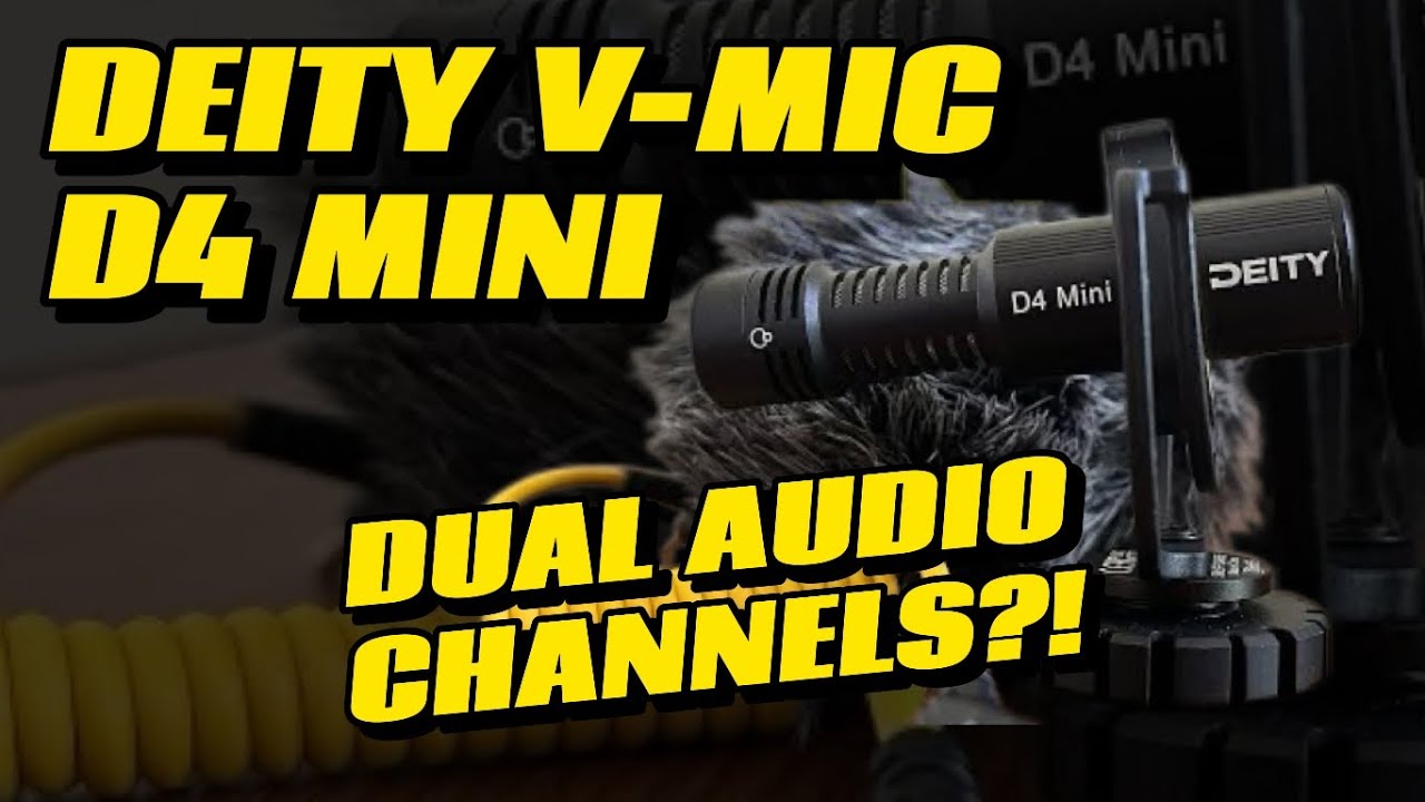 DUAL CHANNEL AUDIO on a MICROPHONE?! Deity V-Mic D4 Mini - YouTube