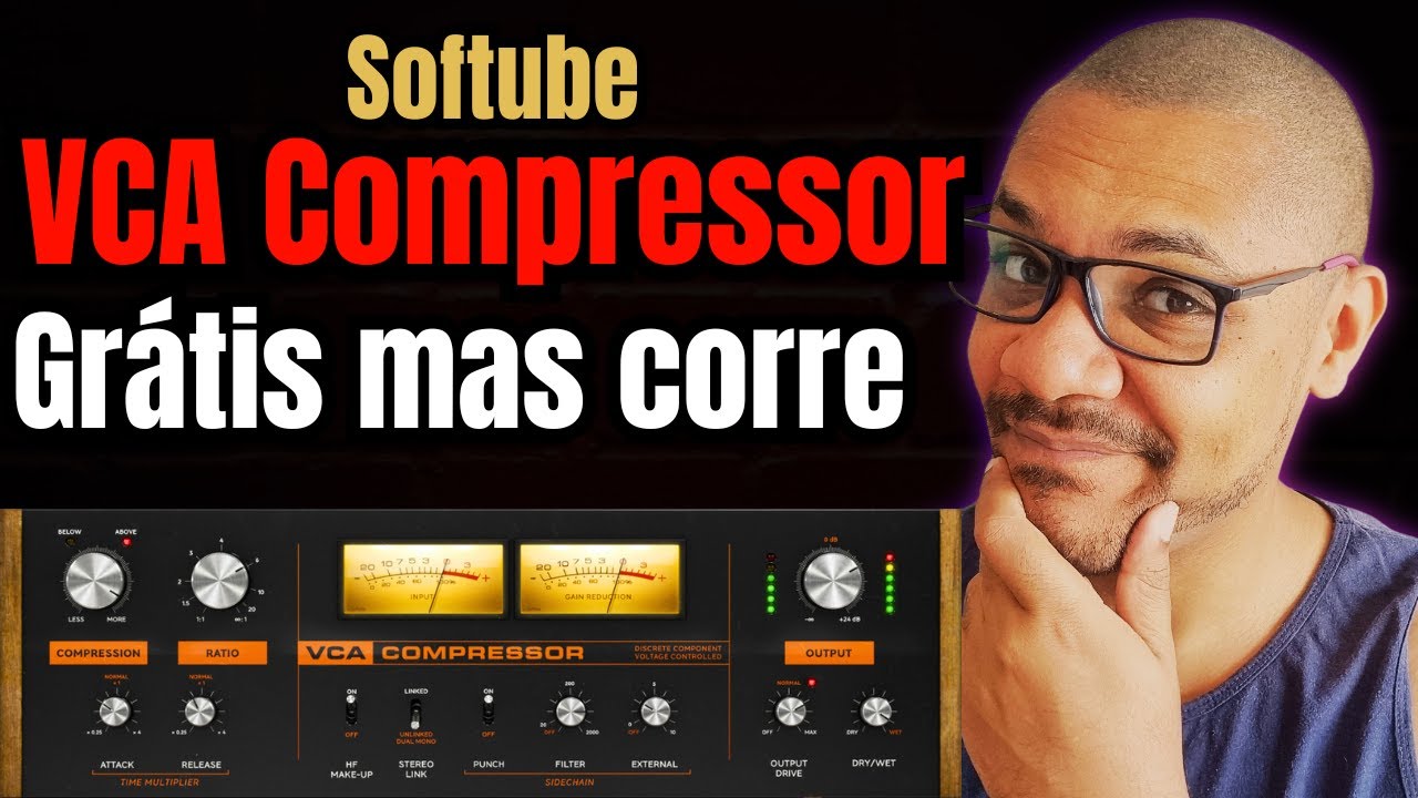 🚨VCA Compressor Softube | Compressor INCRÍVEL emulando o Dbx160 ...