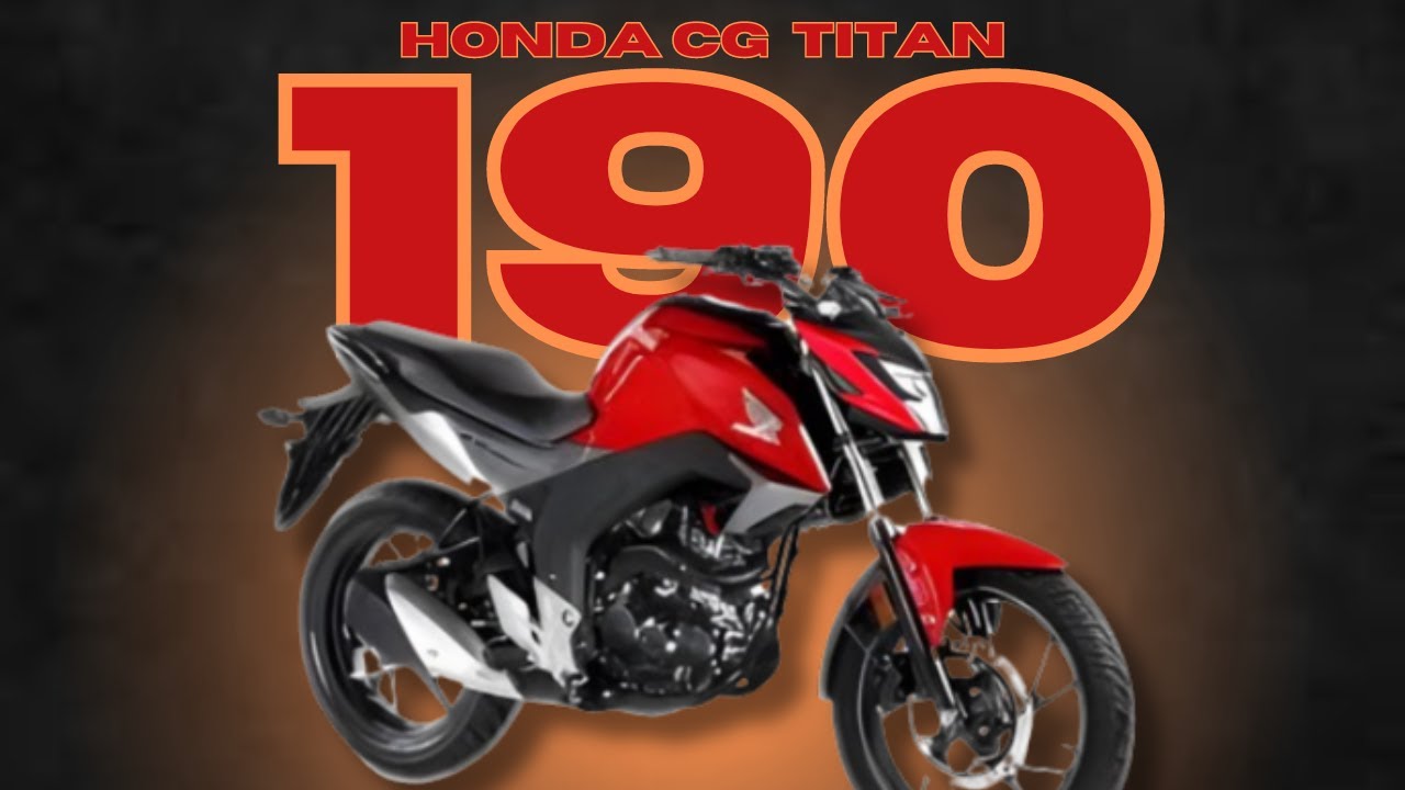 Nova CG 190 Titan 2025 será que vem ? - YouTube