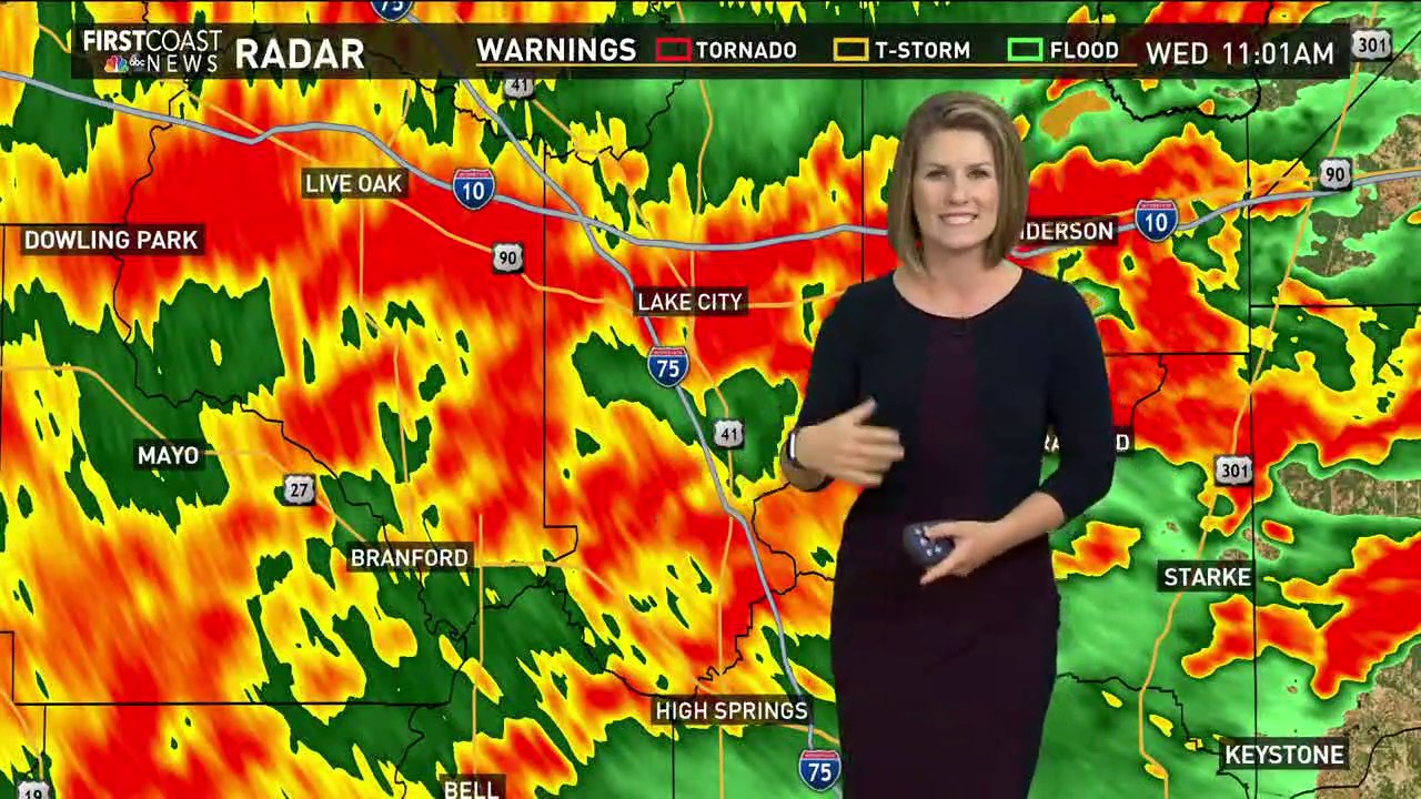 Severe weather update for the First Coast - YouTube