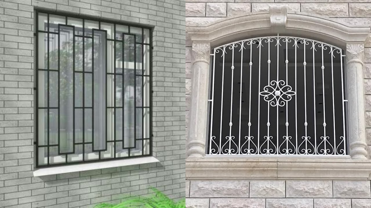 60+ WINDOW AND BALCONY GRILL DESIGN IDEAS | TOP BALCONY AND WINDOWS ...