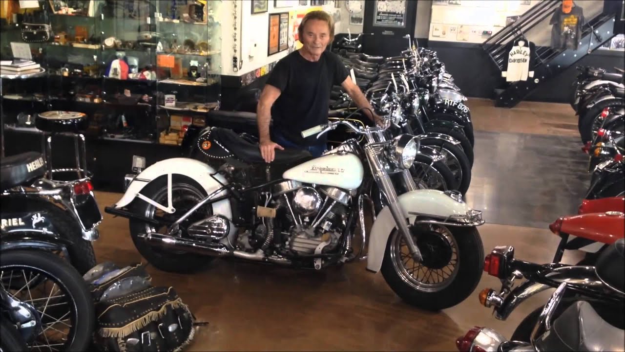 1952 Harley-Davidson 74 - YouTube