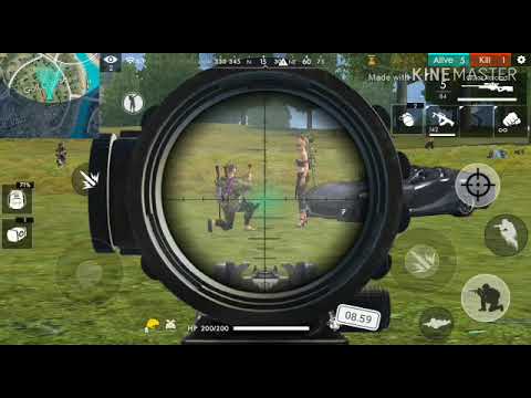 Free fire sedang bermesra mesraan malah di tembak(AWM)