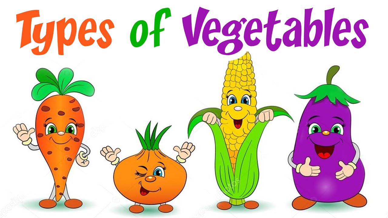 Learning Types of Vegetables | Vegetable Names for children Kids ...