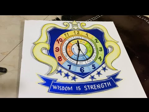 Working clock model for school project | School Project Clock Maths ...