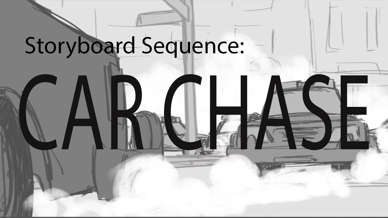 Storyboard sequence: Car chase - YouTube