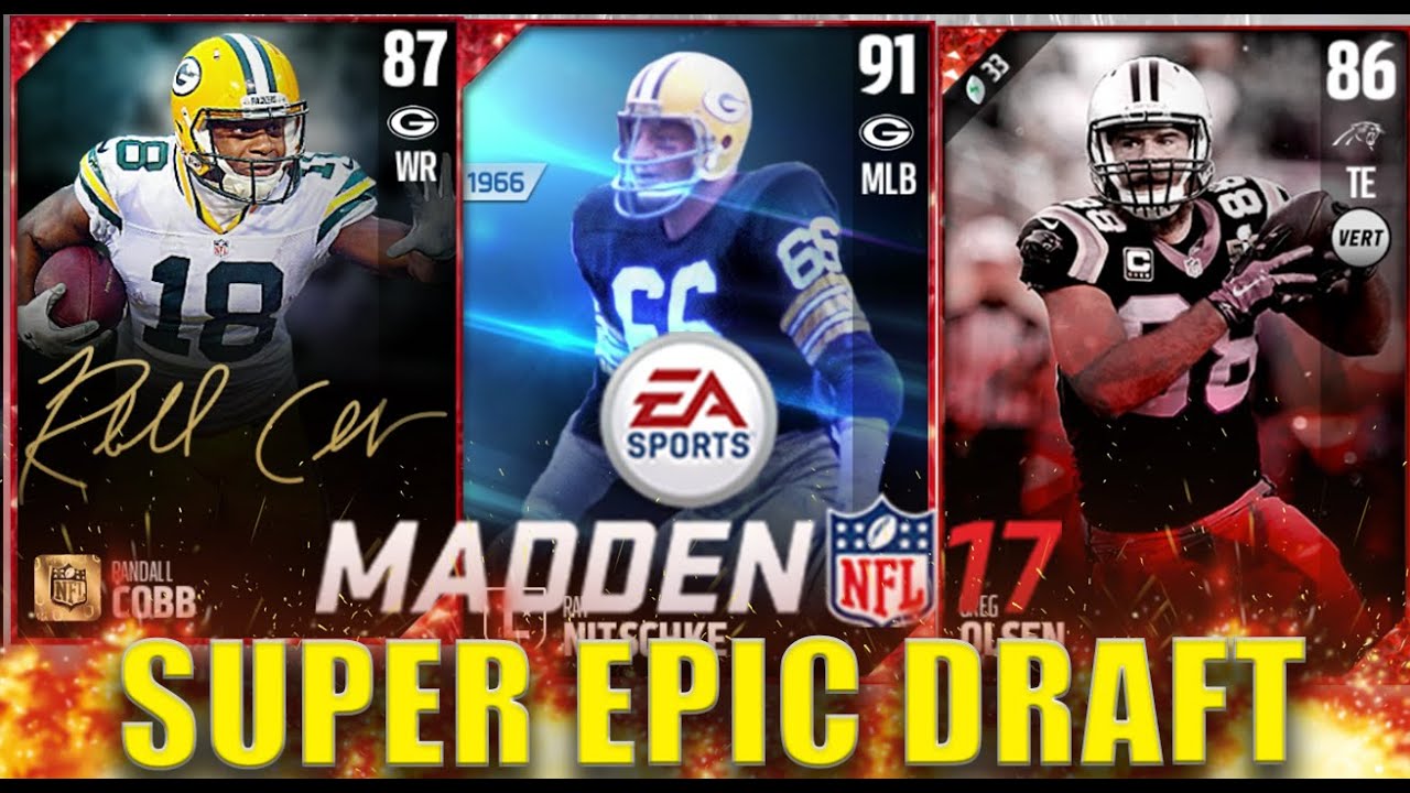 Madden 17 SUPER STACKED DRAFT!!! - Draft Champions - YouTube
