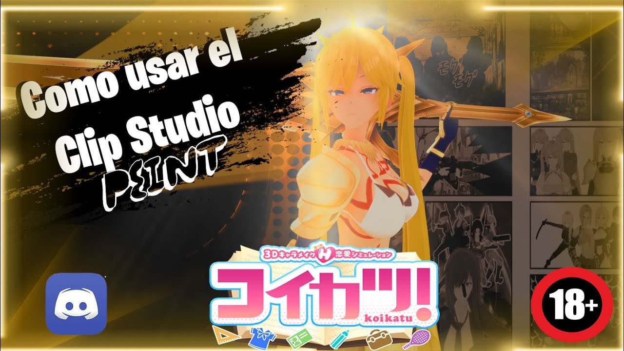KOIKATSU #18 Aprende a usar Clip Studio para hacer comics con Koikatsu - YouTube