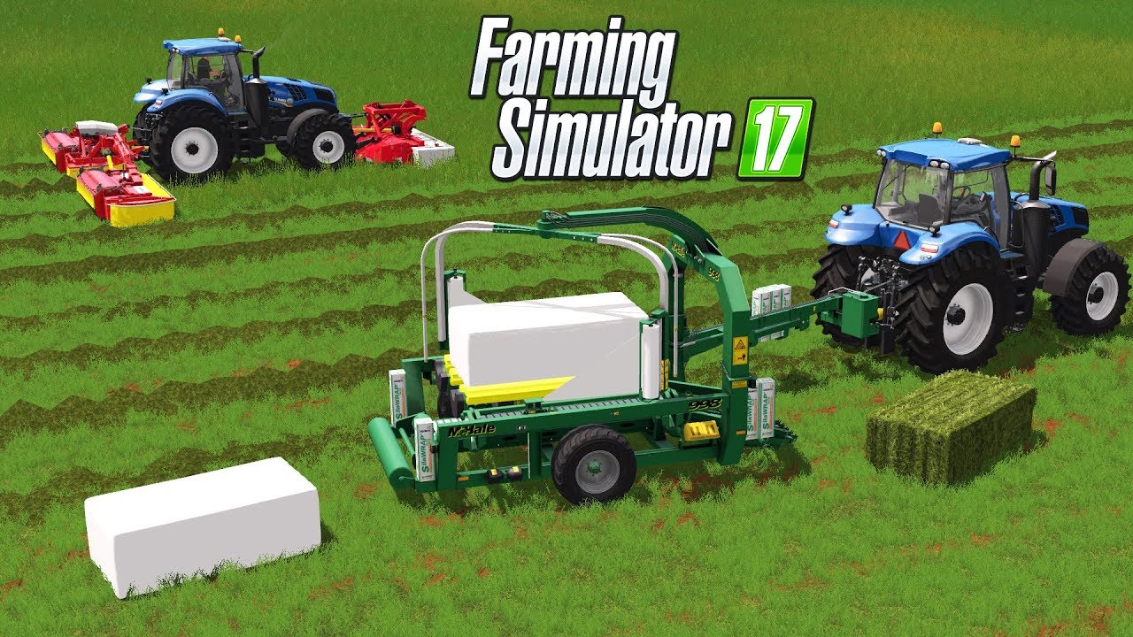 Farming simulator 17 square bale wrapper - jordhype