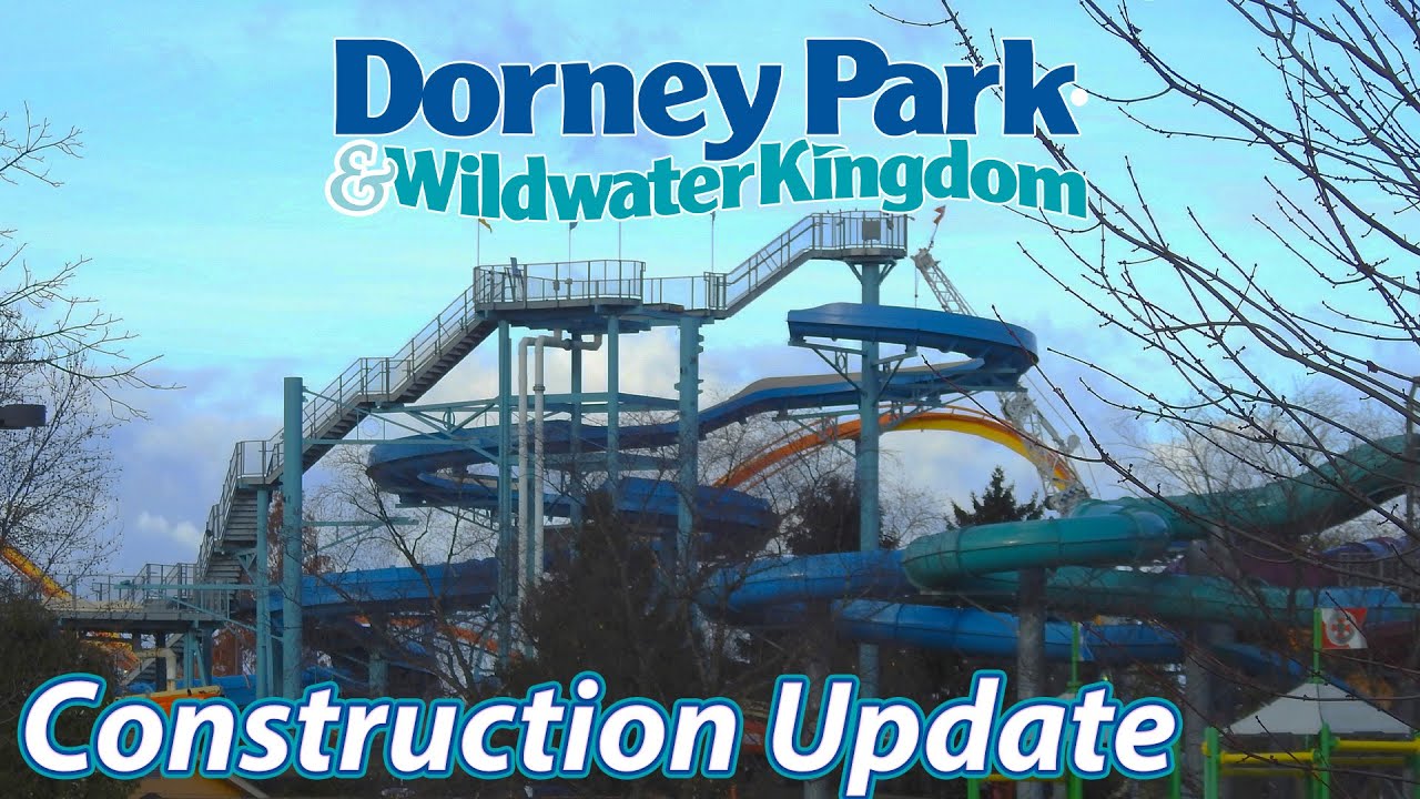 New for 2025 at Dorney Park & Wildwater Kingdom | Construction Update ...