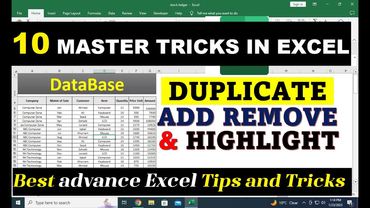 How To Remove Duplicate Rows In Excel Add Duplicate Highlight 5930