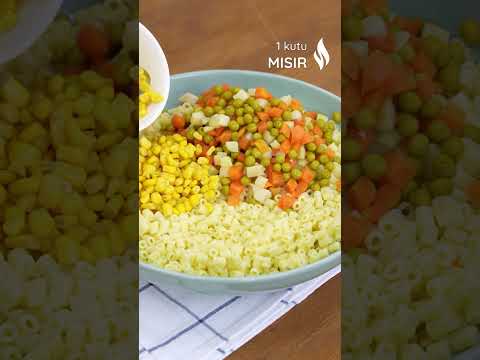 Makarna Salatası Tarifi 😍 Nefis Yemek Tarifleri #shorts