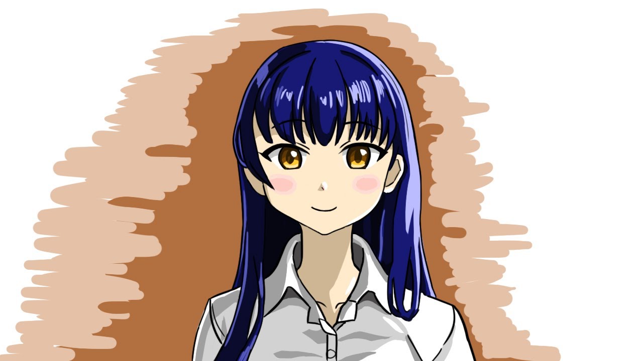 【SpeedPaint】Drawing Boku no kokoro no yabai yatsu Yamada Anna - YouTube