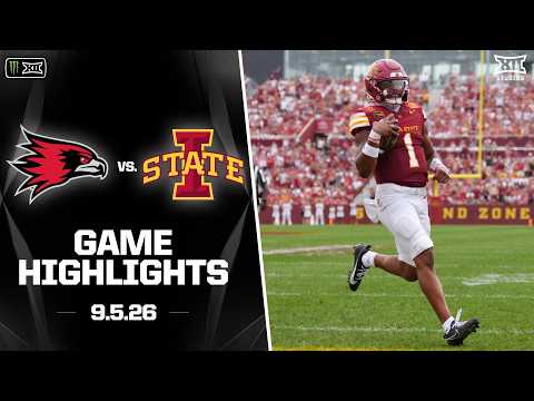 SE Missouri State vs. Iowa State Highlights | 2026 Monster Energy Big 12 Football