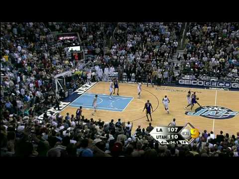 Okur Clutch shot  vs. Lakers in HD