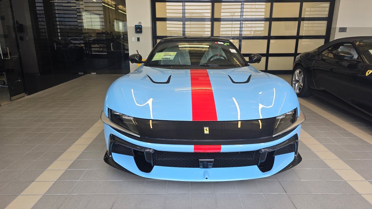 Supercars in St Louis! Ferrari 12Cilindri, 288 GTO, 3x Roma Spider, 4x ...