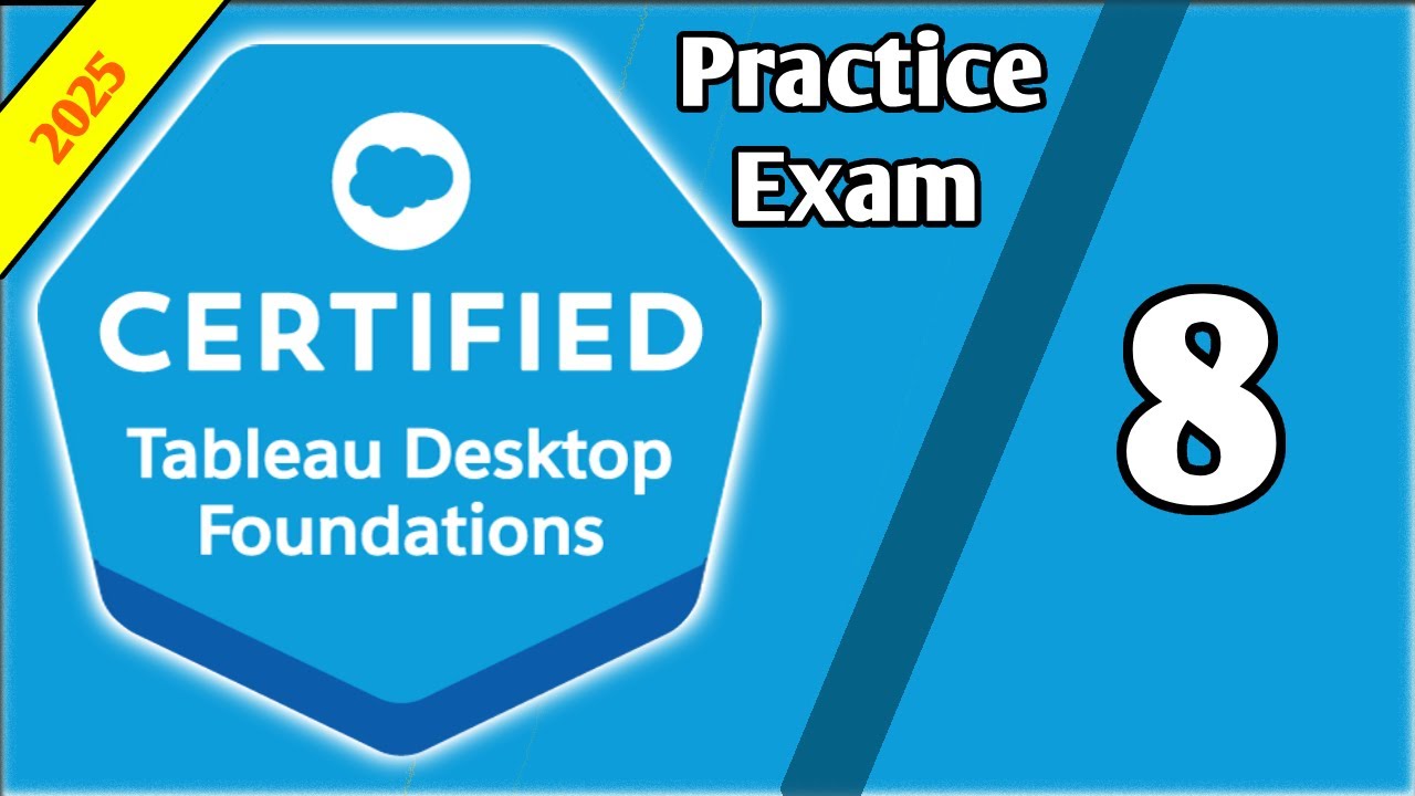 Tableau Desktop Foundations Practice Exam Questions - Part 8!! - YouTube