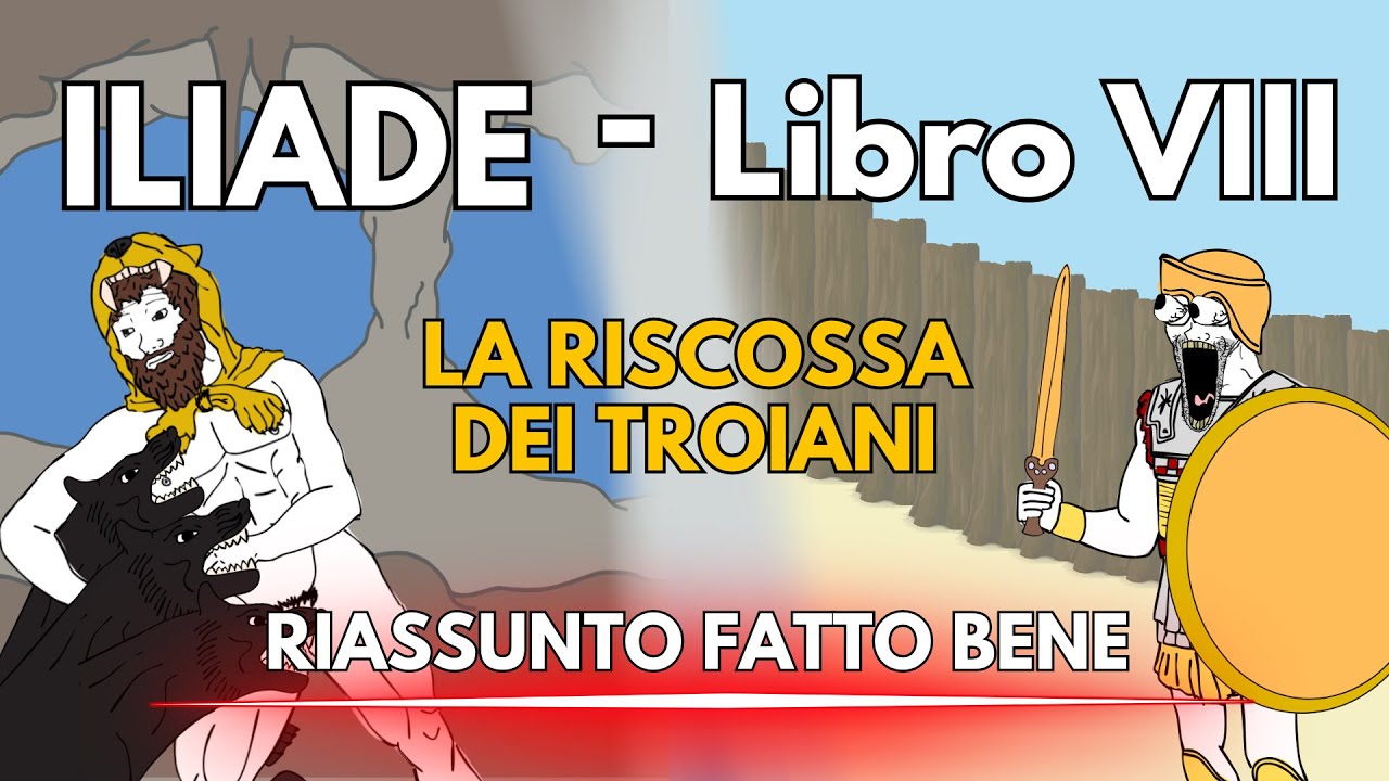 ILIADE (libro VIII): La riscossa dei Troiani – RIASSUNTO FATTO BENE ...