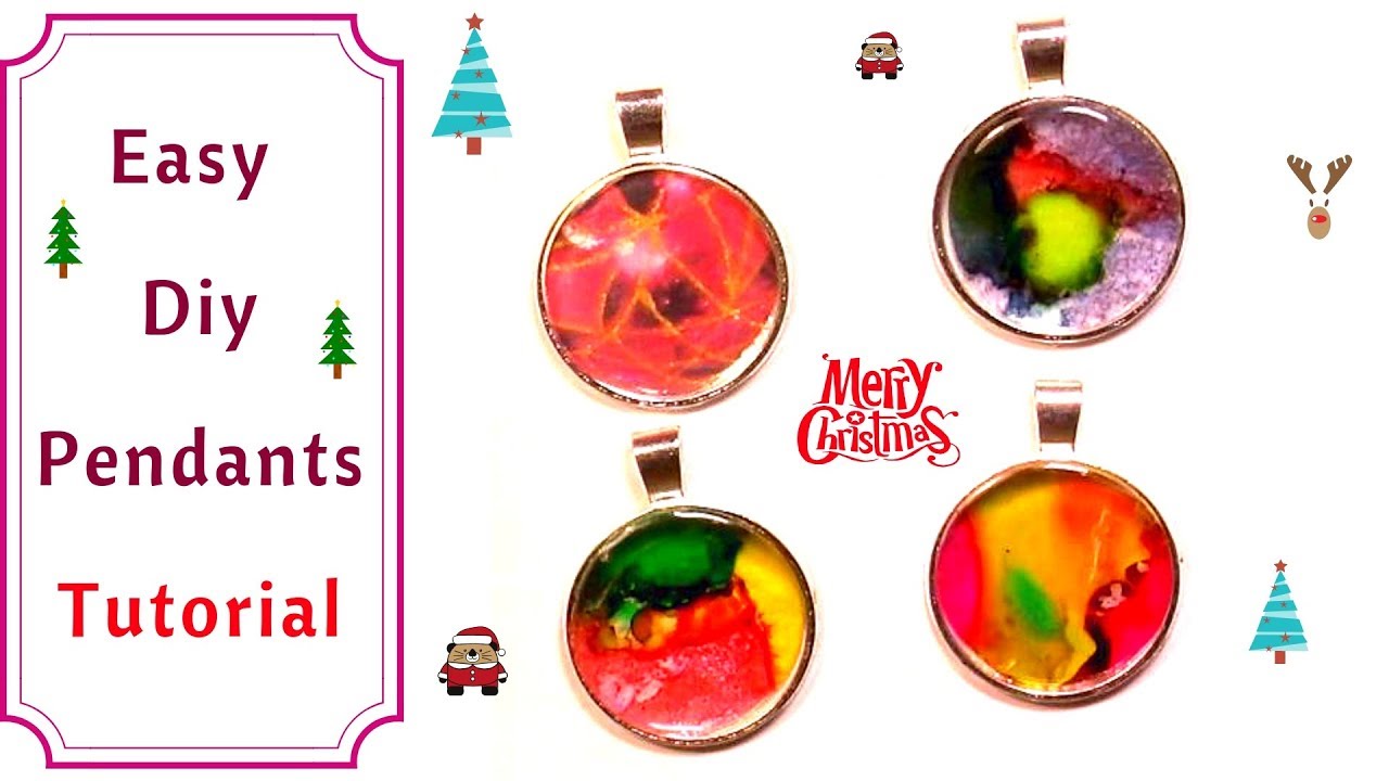 How to Make Pendants in 5 Minutes : Very Easy Tutorial - YouTube