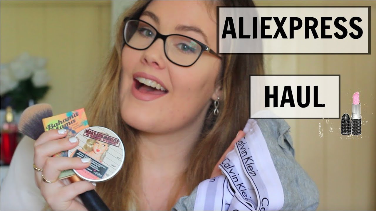Aliexpress Haul: Calvin Klein, Mac & more! - YouTube