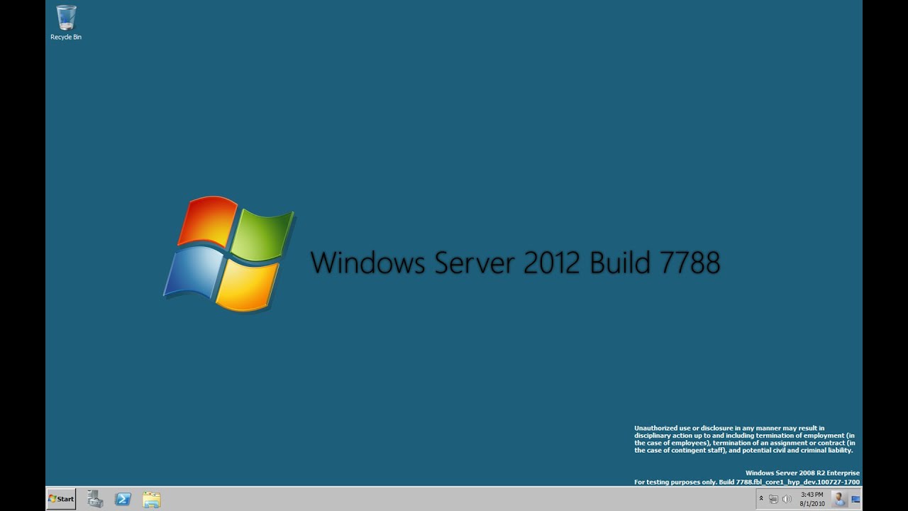 Taking a look at Windows Server 2012 Build 7788 - YouTube