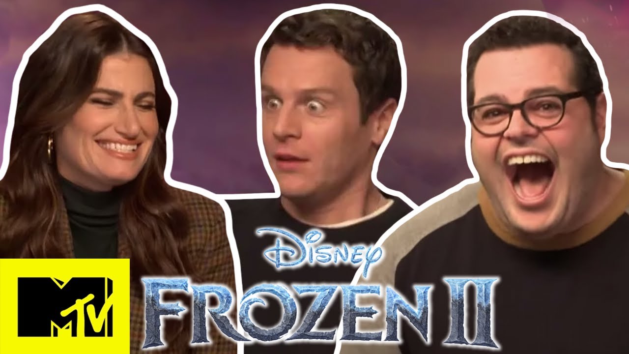 Idina Menzel & Frozen 2 Cast Talk Into The Unknown & Play Disney ...