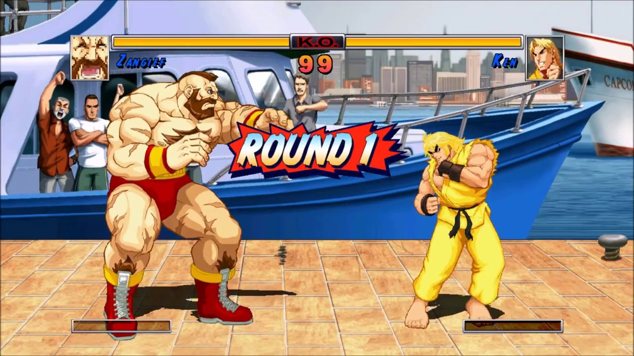 SF2 HD: Zangief vs Ken - YouTube