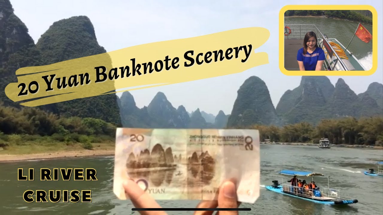 Li River scenery on RMB 20 Yuan (20 Yuan Point) | China - YouTube