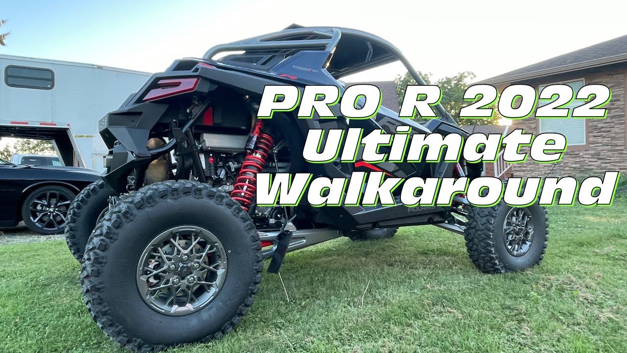 2022 Polaris RZR PRO R Ultimate Walk-around feedback and start up ...
