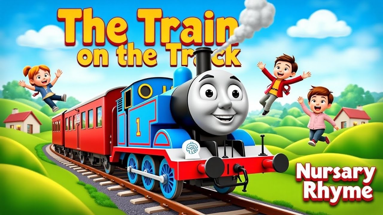 The Train on the Track | Nursery Rhyme | Fun Kids Songs & Videos | Sing ...