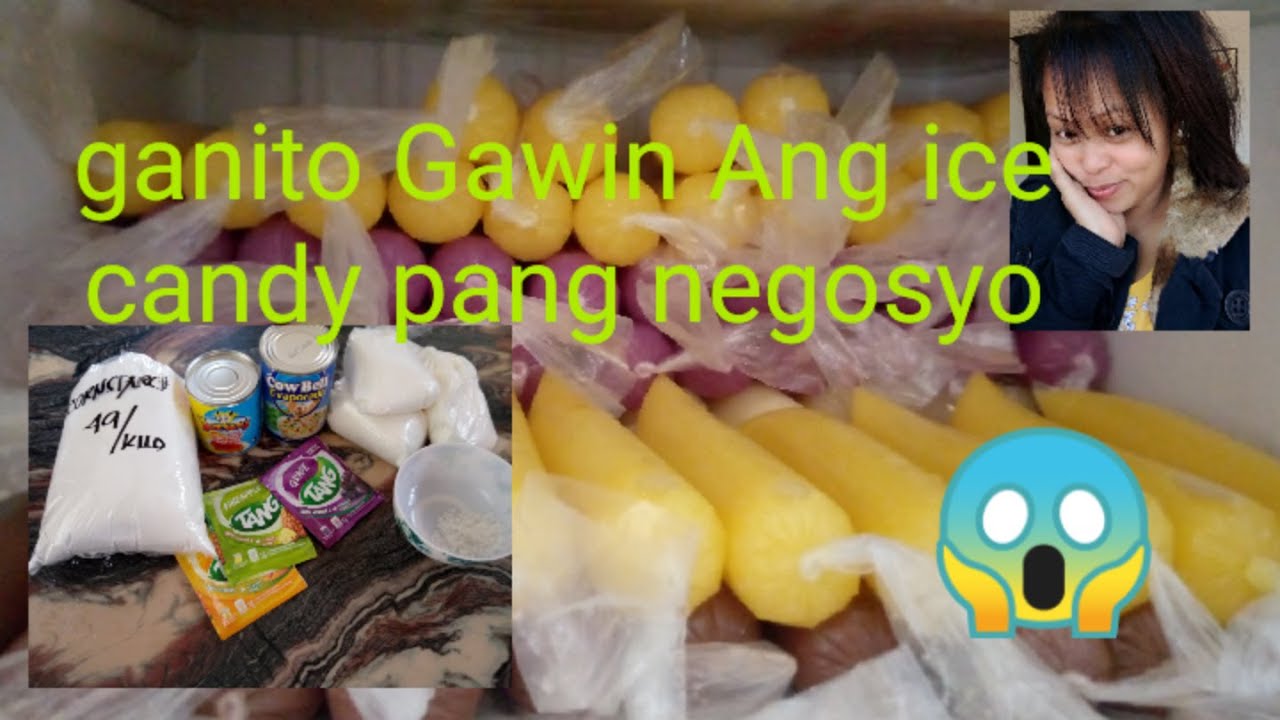 ganito Gawin Ang ice candy pang negosyo. #icecandy #negosyo - YouTube
