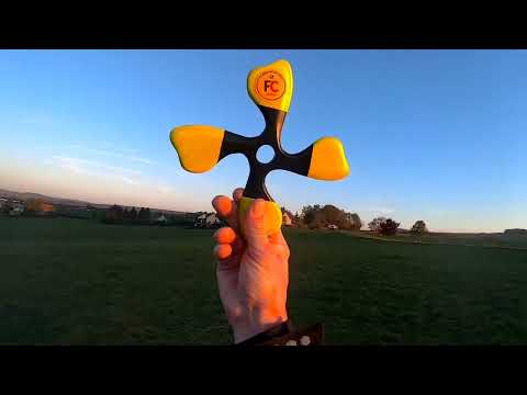 selfmade 4 Blade #boomerang #diy #headcam