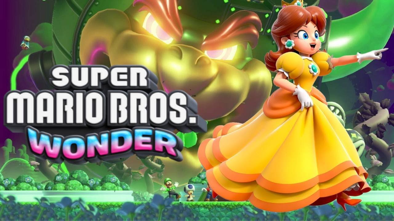 Super Mario bros wonder world 1-2 Daisy gameplay #mario - YouTube