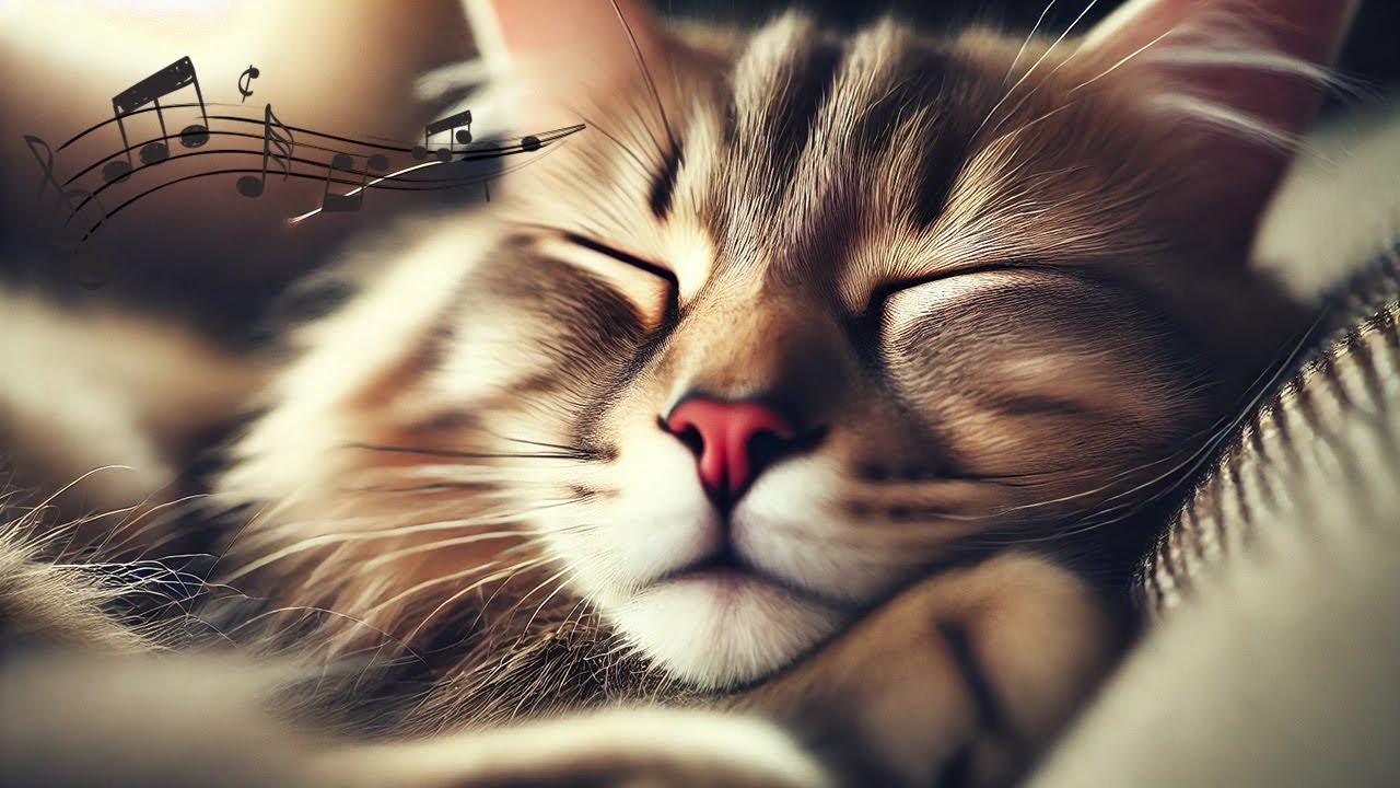 Relaxing Cat Sleep Music: Calming Sounds for Stress Relief and Deep ...