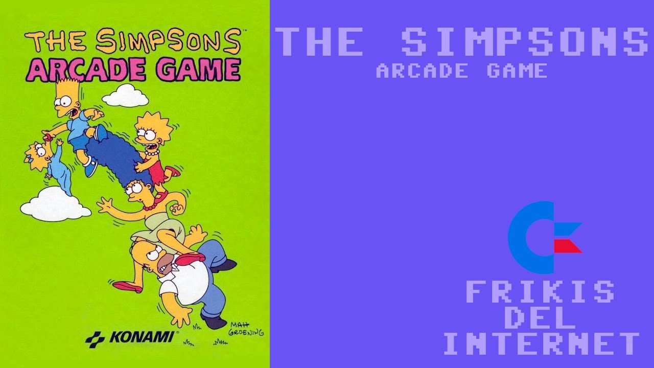 The Simpsons Arcade Game (c64) - Walkthrough comentado (RTA) - YouTube