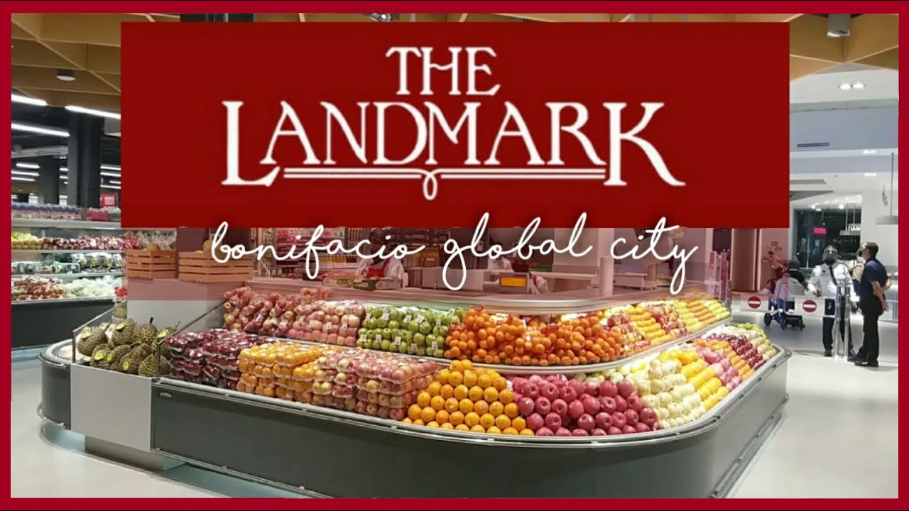 The LandMark Supermarket [ BGC ] Taguig City - YouTube