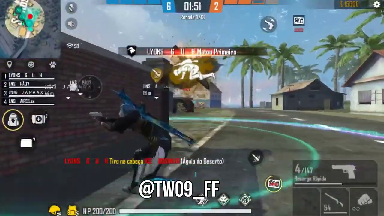 Edit free fire TWO9 para status - YouTube