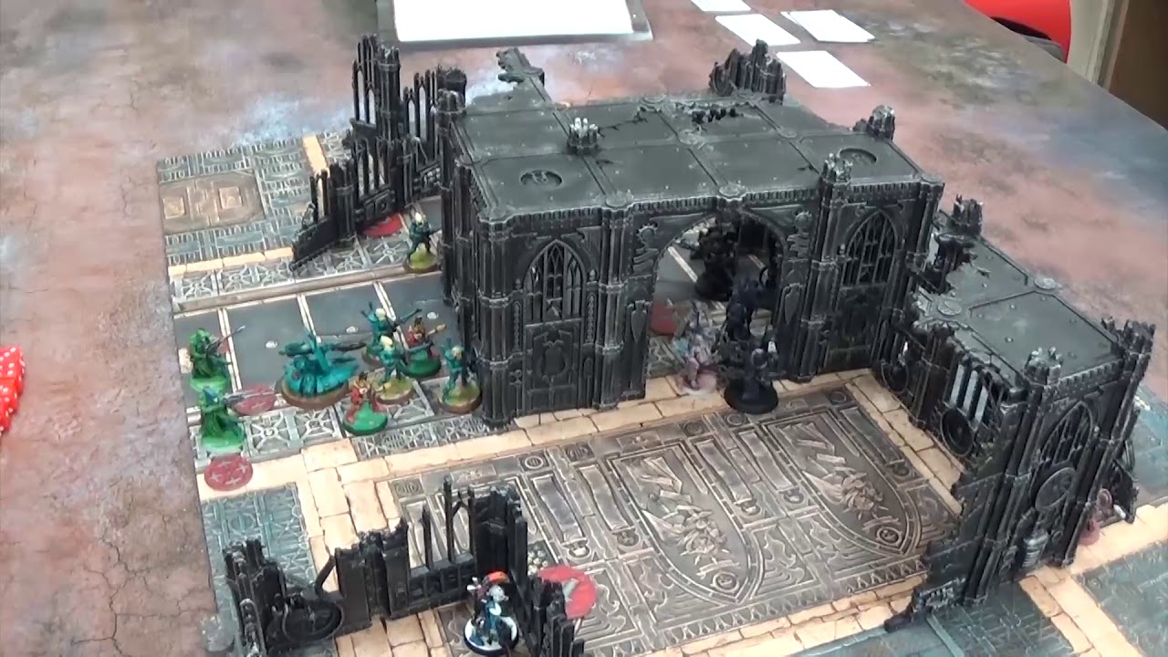 Warhammer 40k Kill Team Eldar Vs Death Guard Battle Report - YouTube