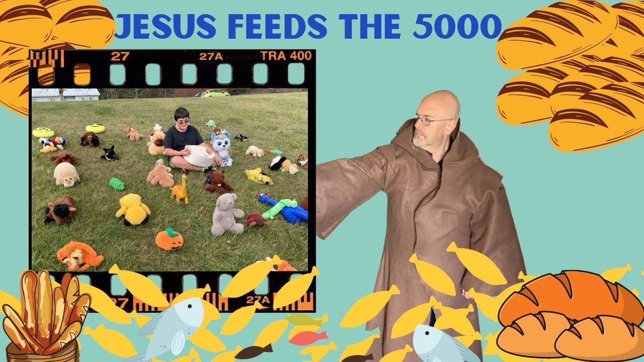 JESUS FEEDS THE 5000 | Cooking With Jesus | Kids' Church - YouTube