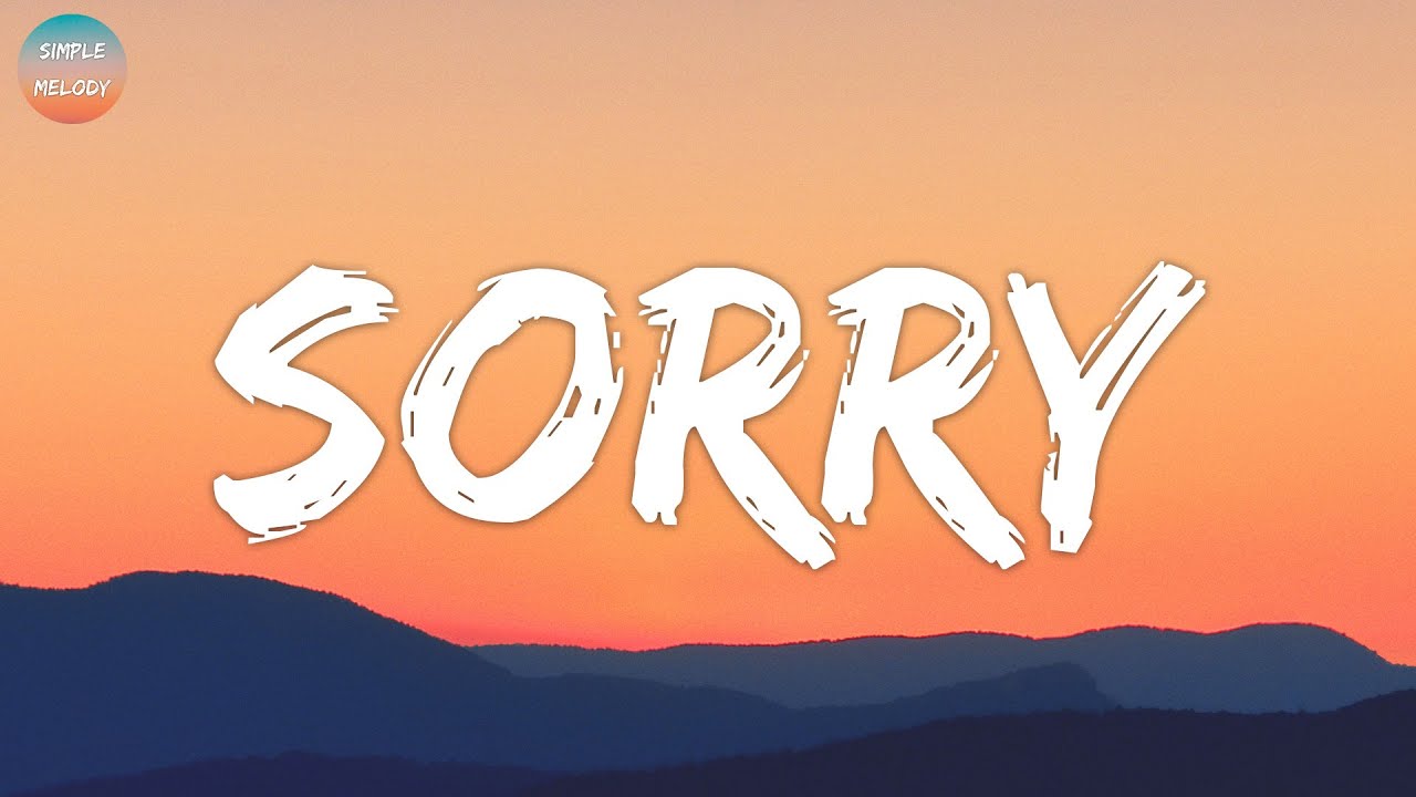 Justin Bieber - Sorry (Lyrics) - YouTube
