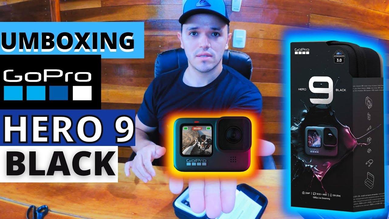 Gopro HERO 9 Black Umboxing e Primeiras Impressões [ Chegou pelo ...