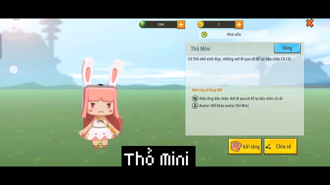 Mini World : 🐰 Những Skin Thỏ Trong Mini World 🐰 - YouTube