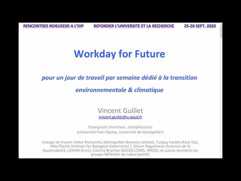 Inventer l'Université et la recherche de demain : Intervention Vincent ...