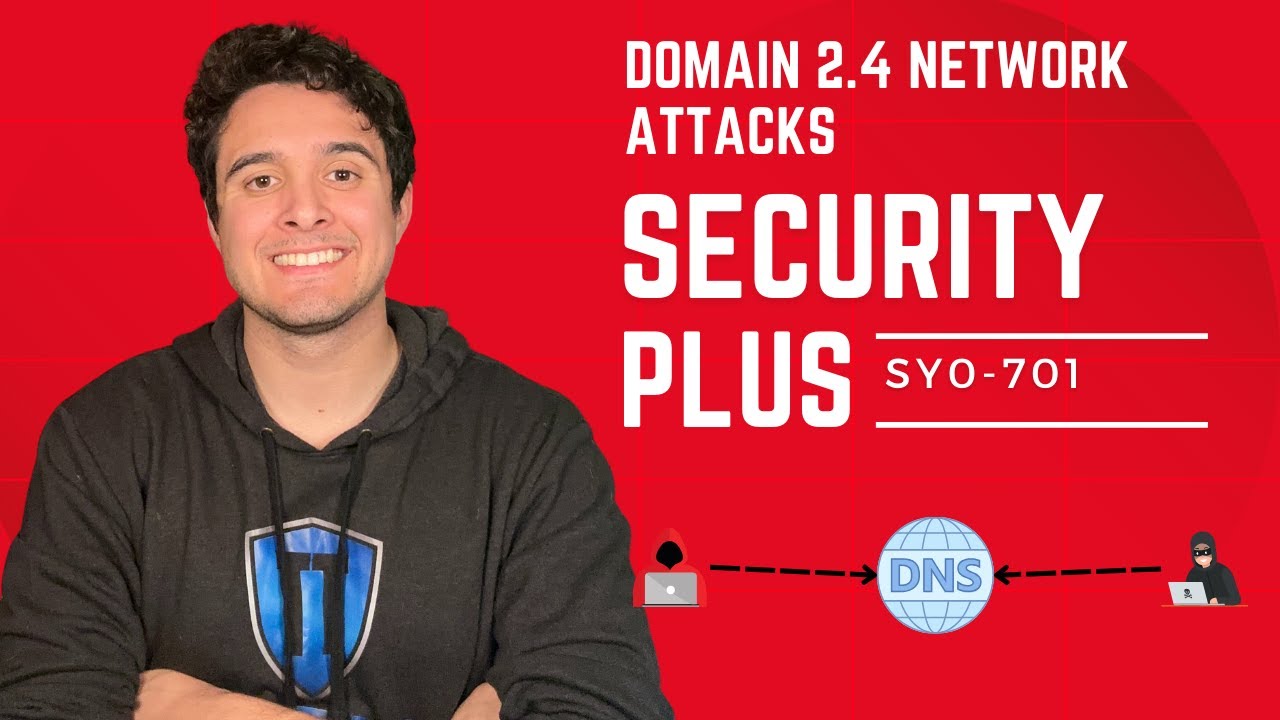 SECURITY PLUS COURSE 2024: Learn IT! 💻 Domain 2.4 Network Attacks - SY0 ...