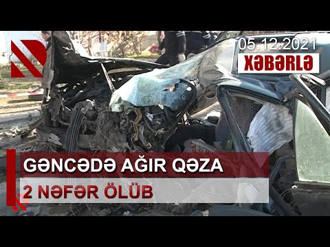 GƏNCƏDƏ AĞIR QƏZA