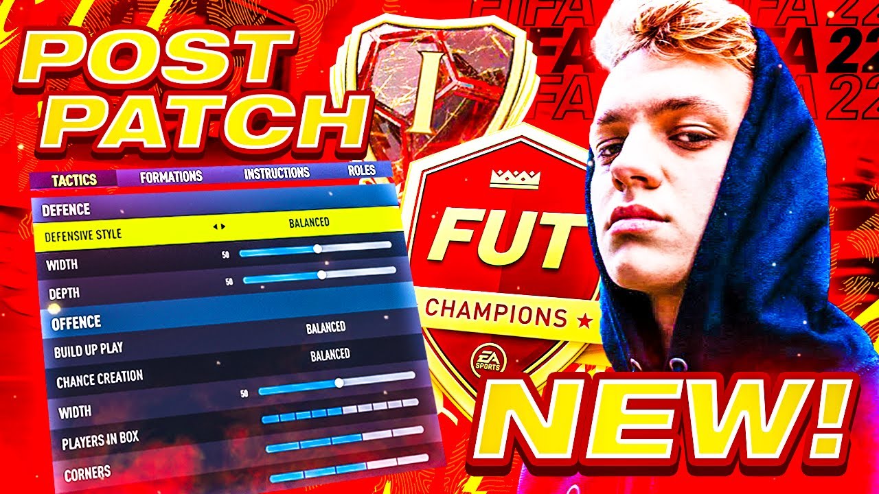 POST PATCH UPDATED CUSTOM TACTICS 🔥 FIFA 22 PRO PLAYER CUSTOM TACTICS ...