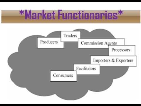 Lecture on Agricultural Market Functionaries - YouTube