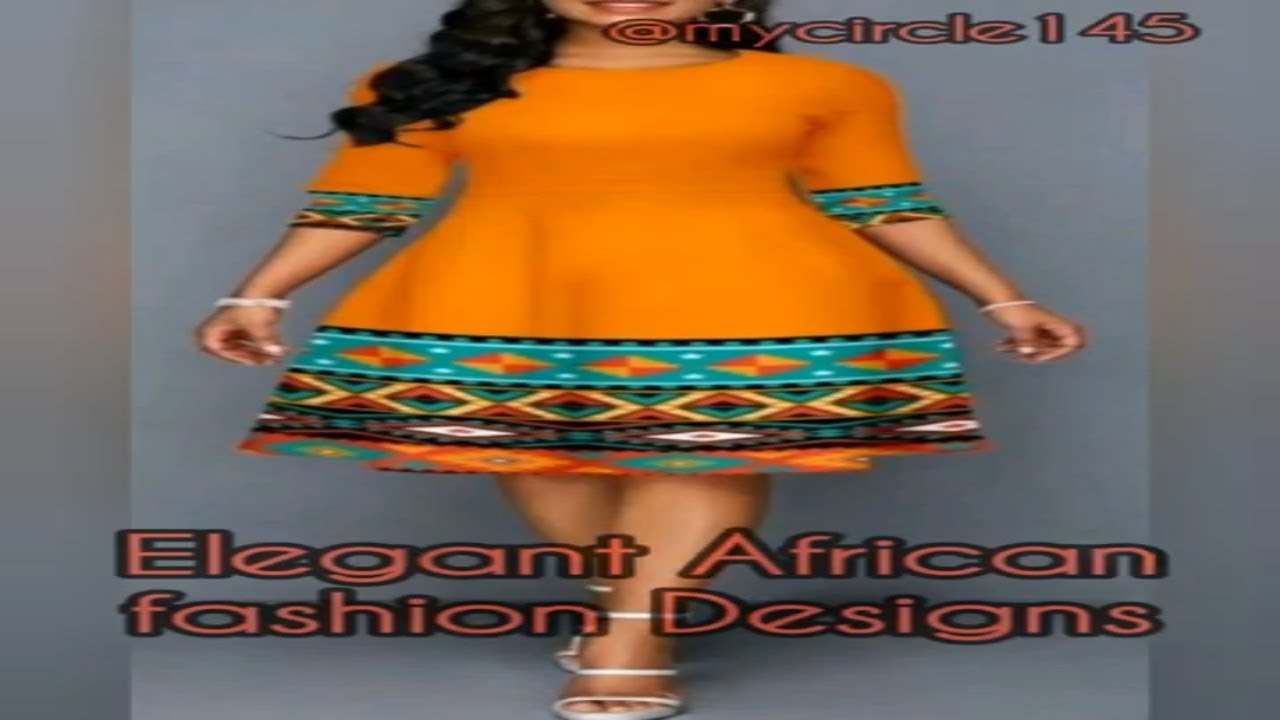 Simple Elegant African Dress Designs@MyCircle145 #dresses #trending # ...